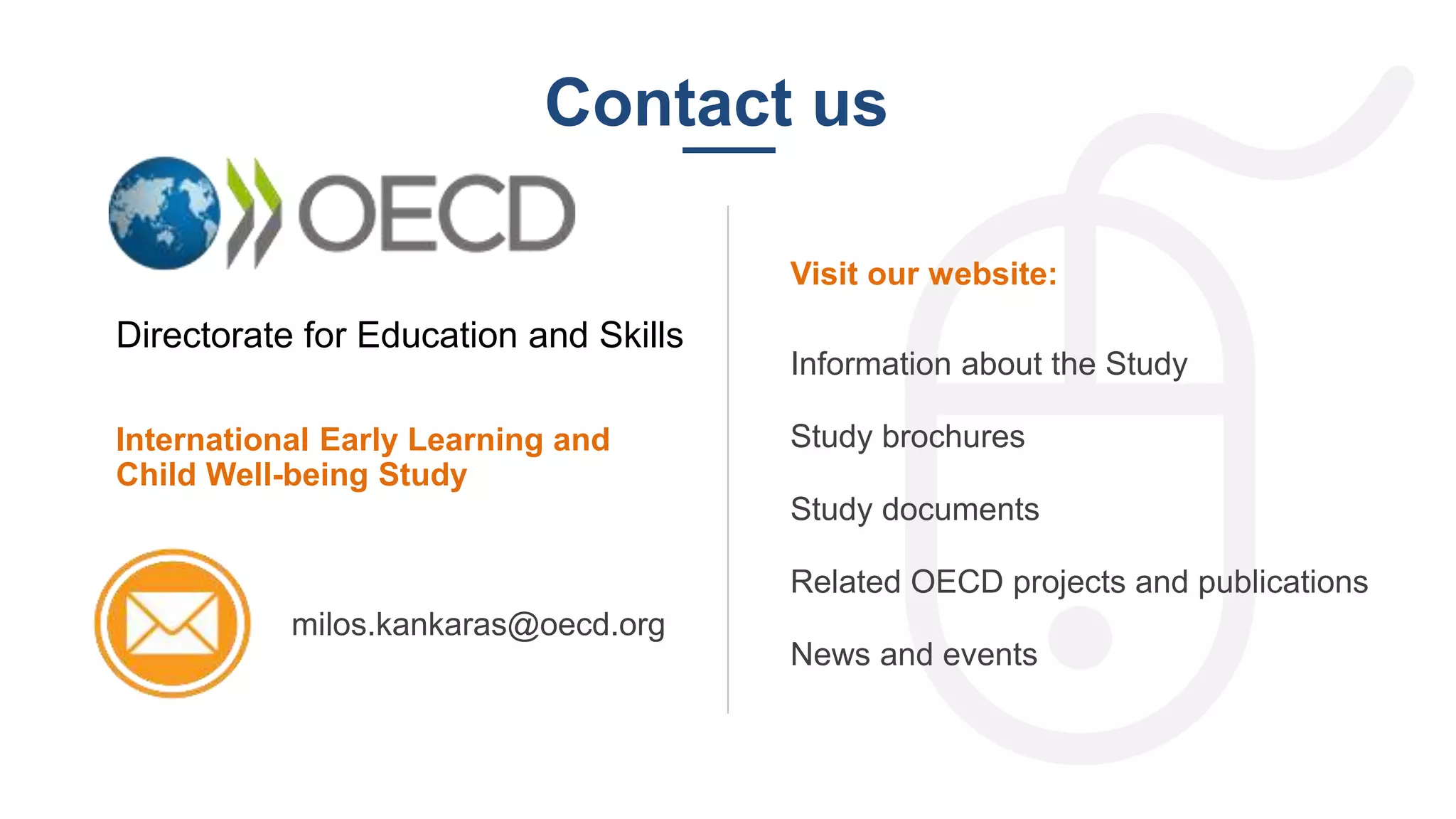 International early learning study - an overview | PPTX