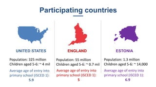 International early learning study - an overview | PPTX