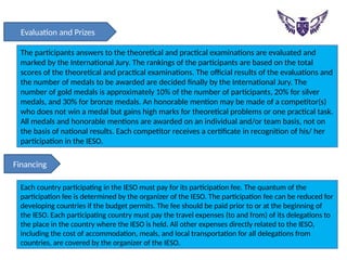 International Earth Science Olympiad.pptx | Geology | Science