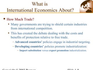 International economic ch01 | PPT