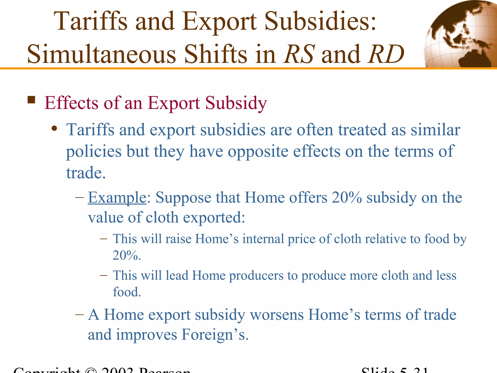 International economic ch05 | PPT