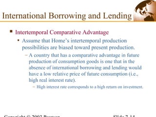 International economic ch07 | PPT