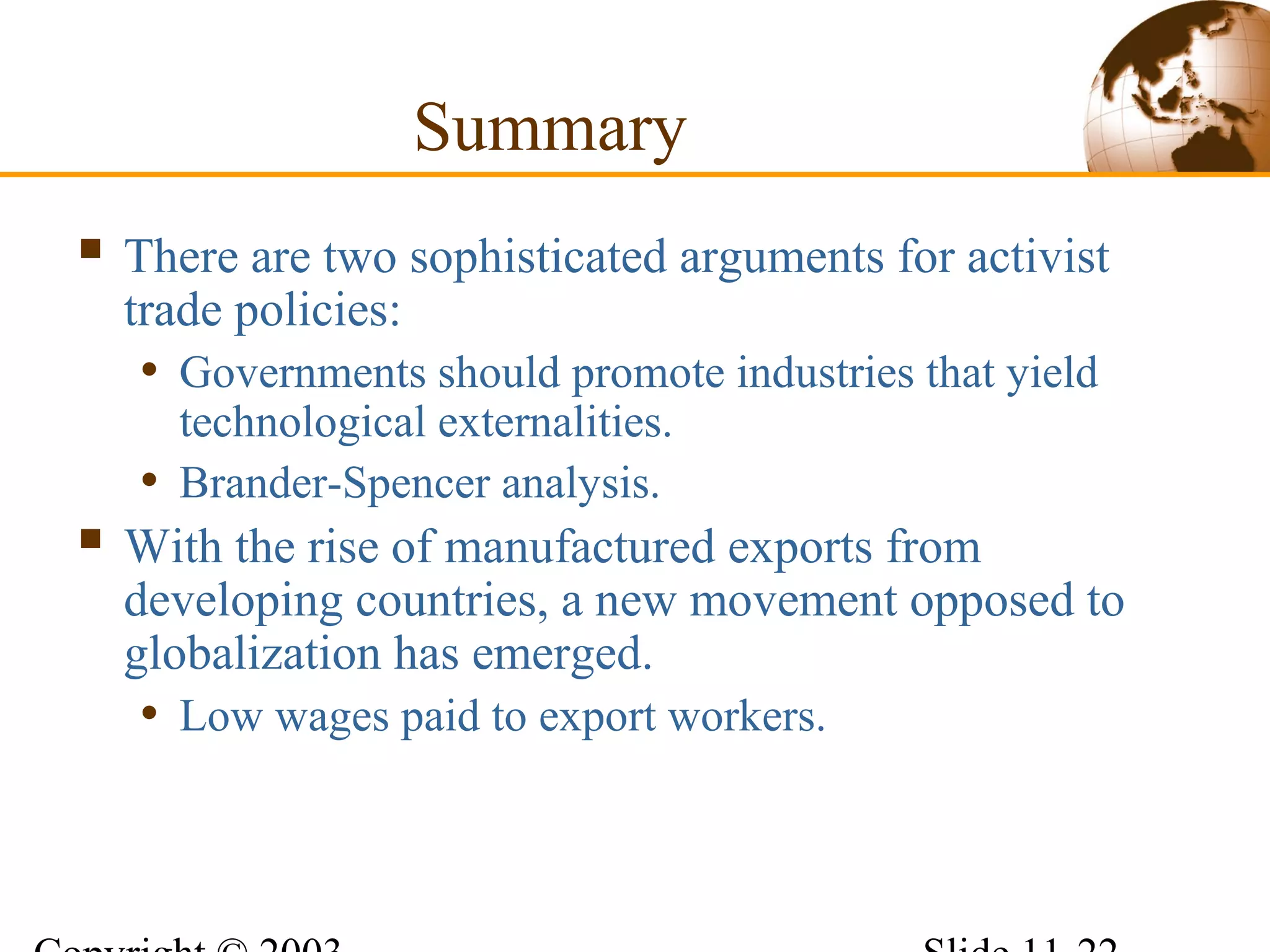 International economic ch11 | PPT