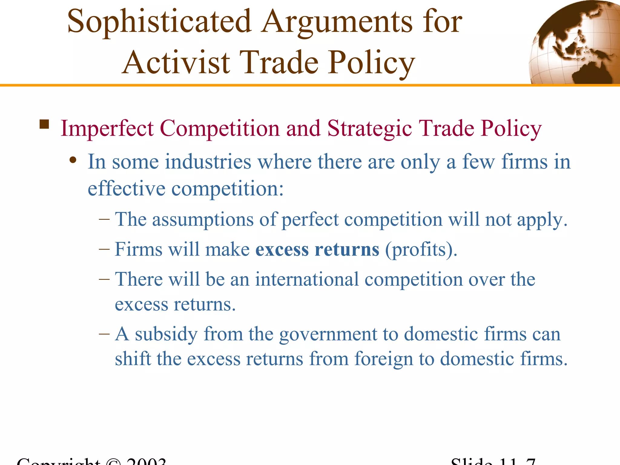 International economic ch11 | PPT