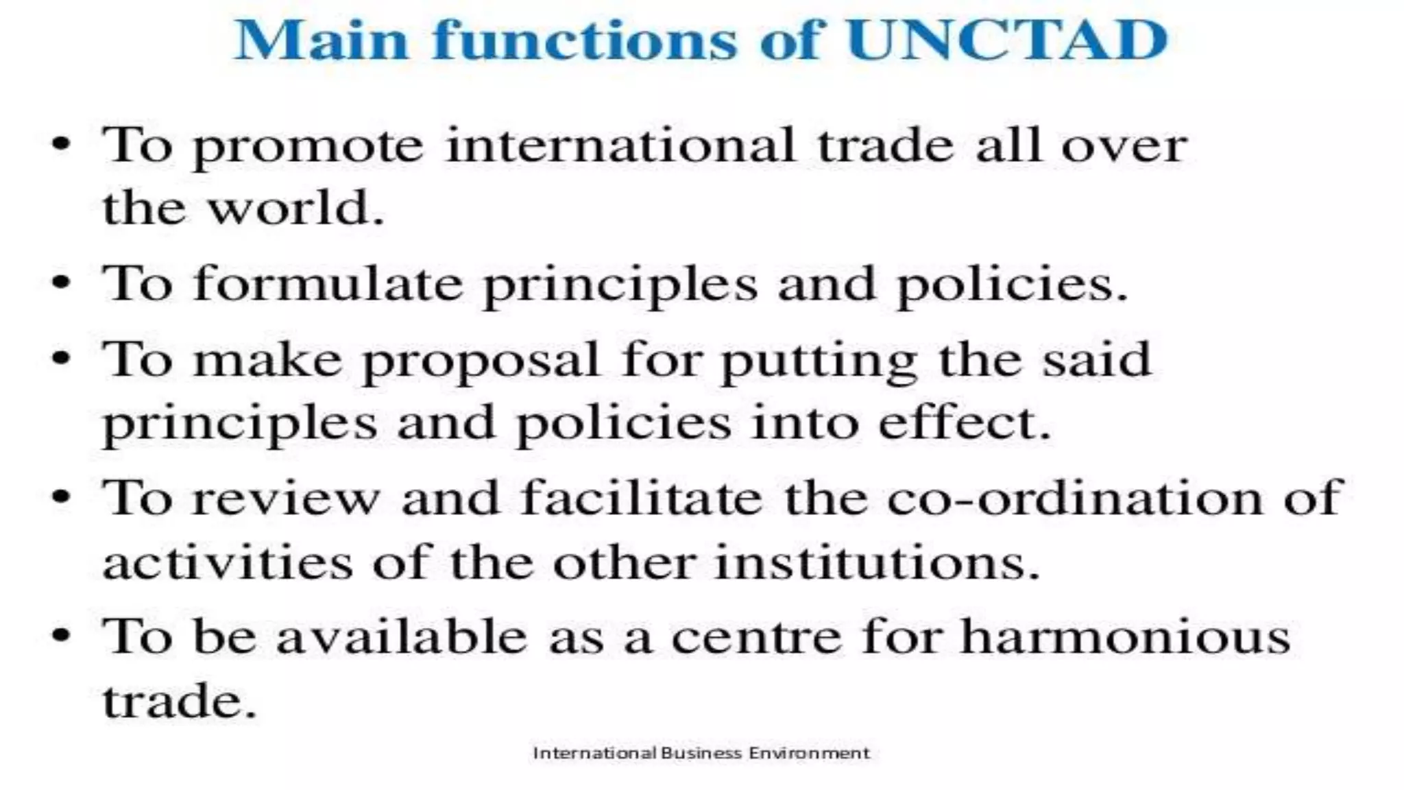 International economic organizations | PPTX