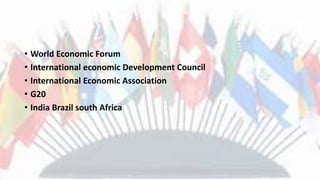 International economic organizations | PPTX