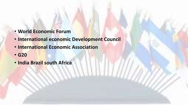 International economic organizations | PPTX | Business Banking ...