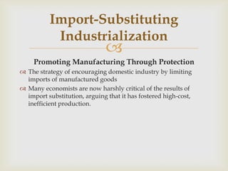 Trade policy in Developing Countries | PPT