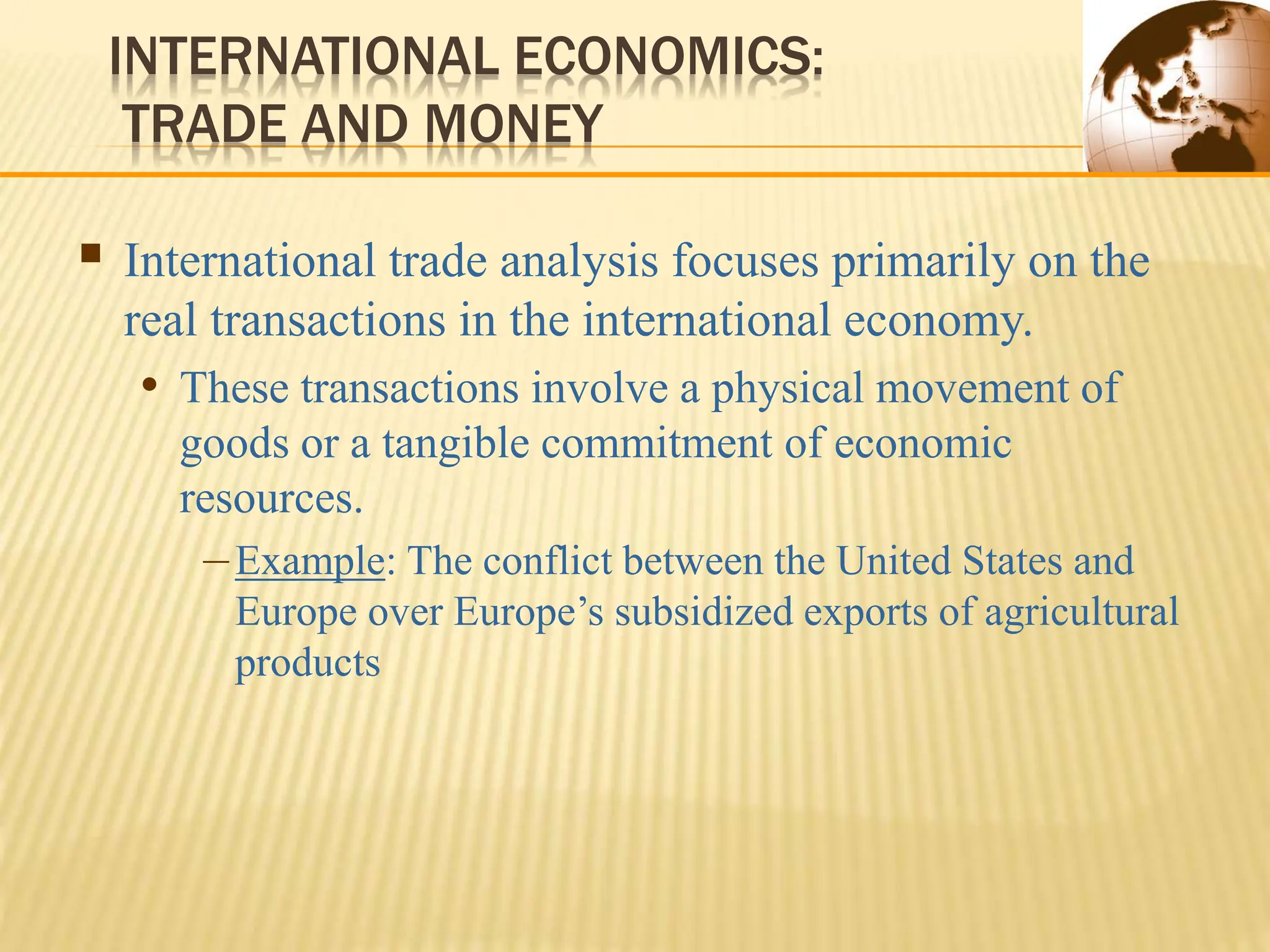 international economics - introduction - 1.ppt