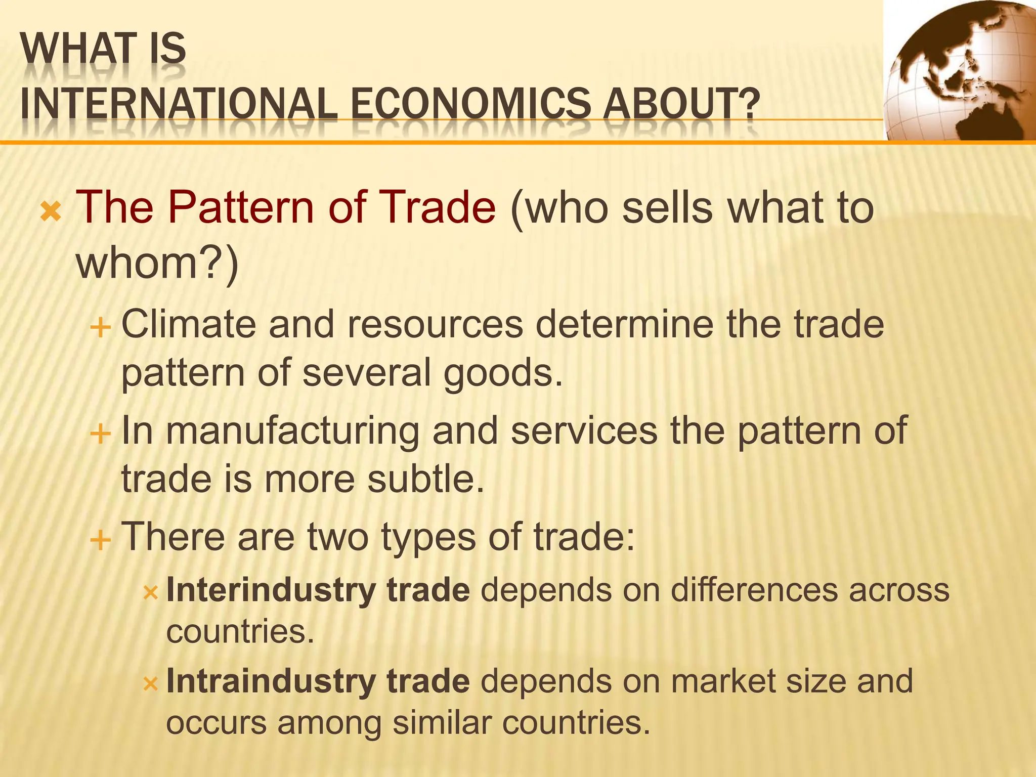international economics - introduction - 1.ppt