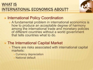 international economics - introduction - 1.ppt