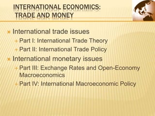 international economics - introduction - 1.ppt
