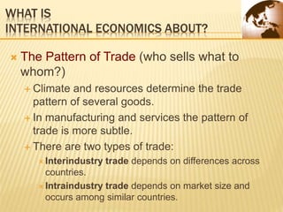 international economics - introduction - 1.ppt