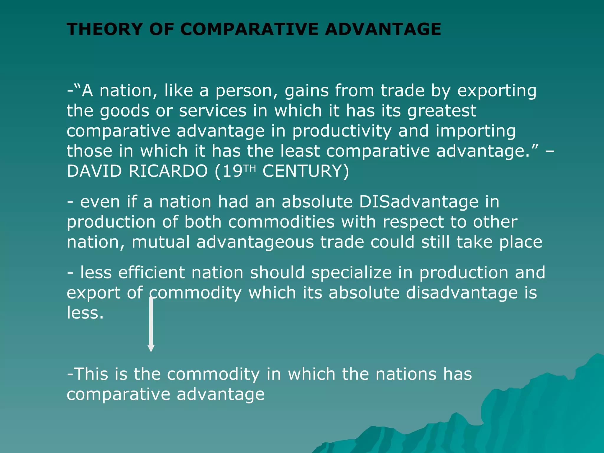 International Economics Lecture_4 | PPT