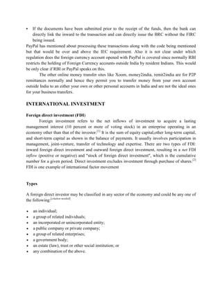 International economics notes | DOCX