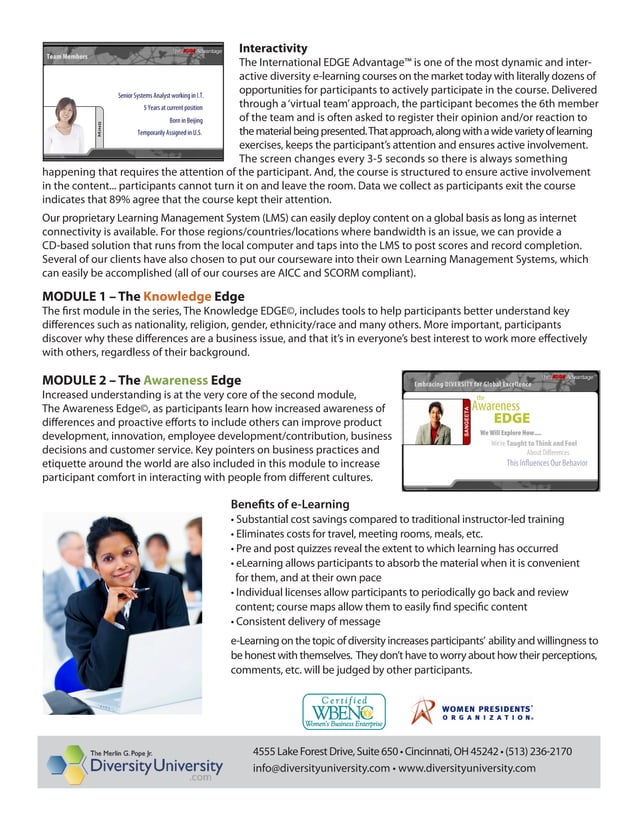 International Edge Diversity U | PDF