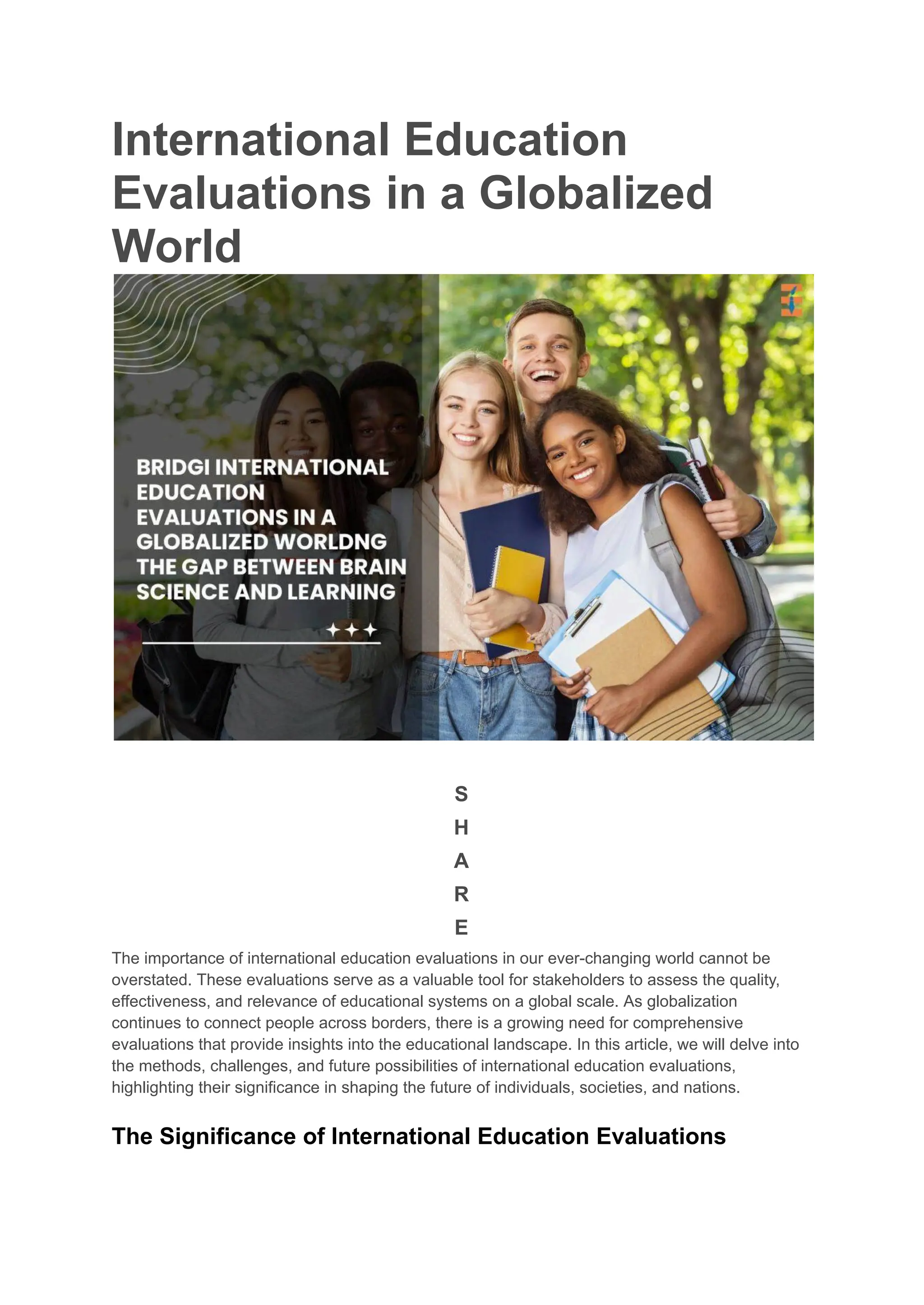 International Education Evaluations in a Globalized World.pdf