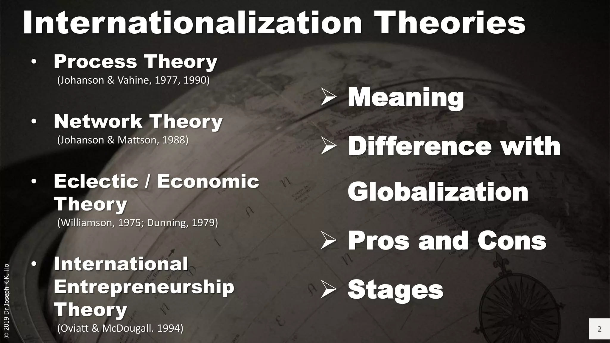 International Entrepreneurship - 1- internationalization | PPTX