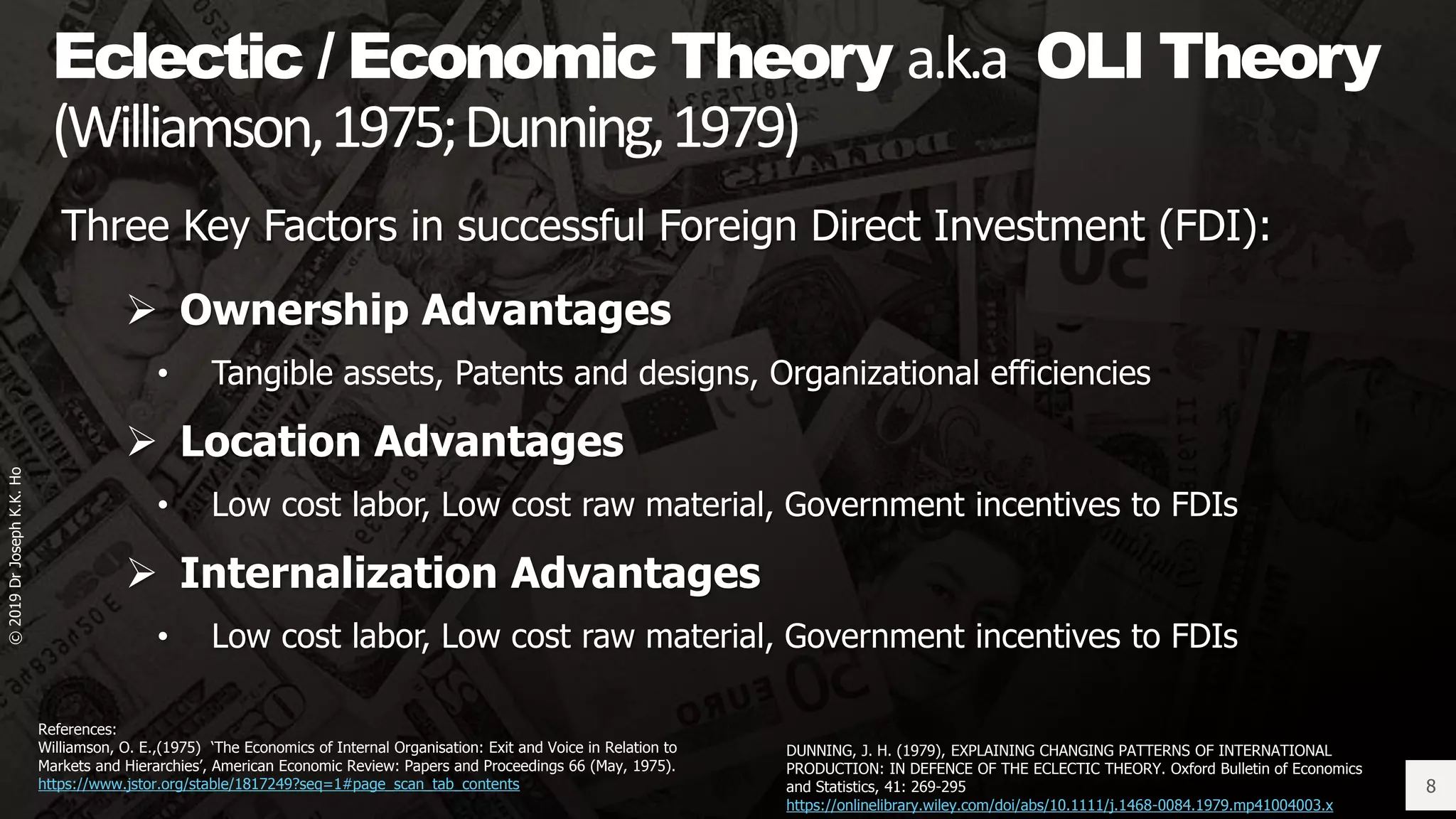 International Entrepreneurship - 1- internationalization | PPTX