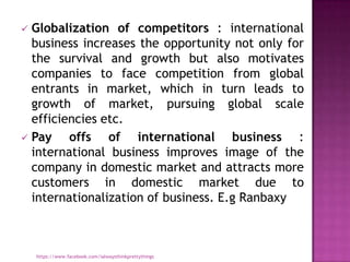 International entrepreneurship | PPTX
