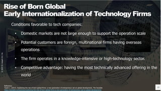 International entrepreneurship - 2 - Born Global | PPT