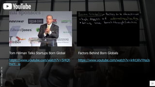 International entrepreneurship - 2 - Born Global | PPTX