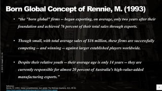 International entrepreneurship - 2 - Born Global | PPT