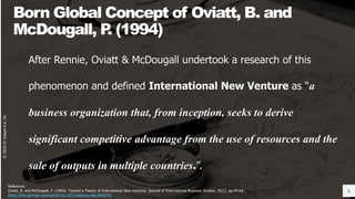 International entrepreneurship - 2 - Born Global | PPT