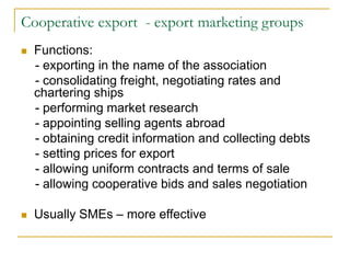 International entry modes | PPT