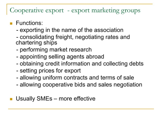 International entry modes | PPT