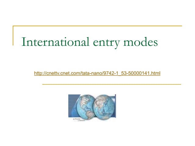 International_entry_modes.ppt