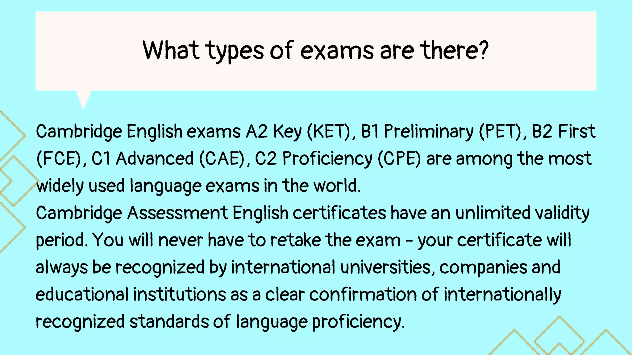 International exams in English.pptx