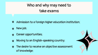 International exams in English.pptx
