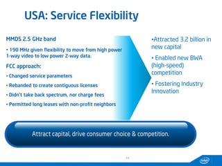 Intel's International Experience of Frequency Refarming for Mobile Broadband | PPT