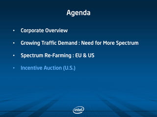 Intel's International Experience of Frequency Refarming for Mobile ...