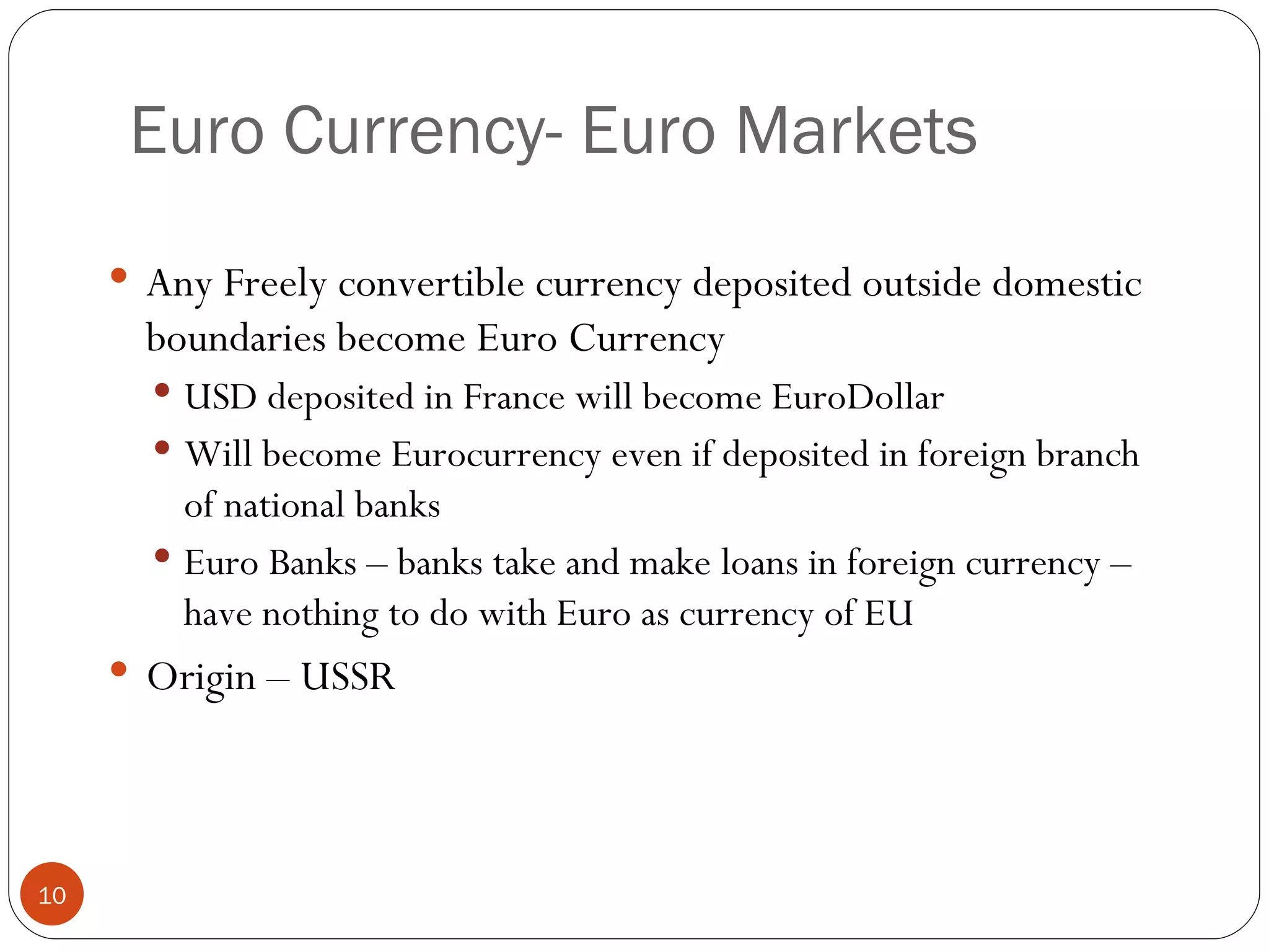 International finance | PPT