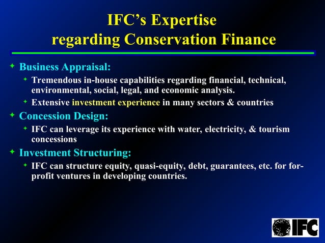 International Finance Corporation (IFC).ppt