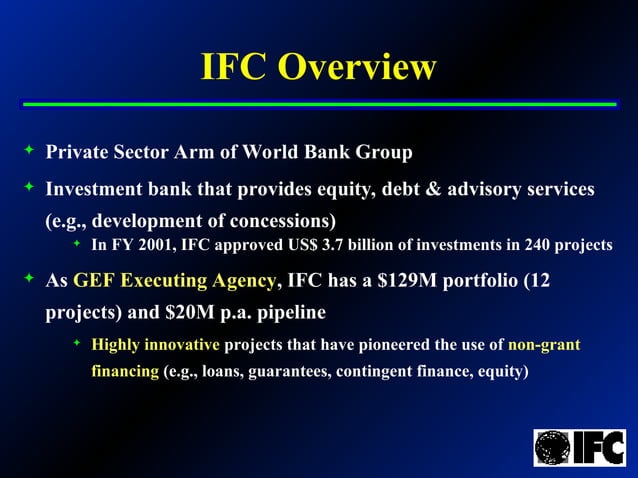 International Finance Corporation (IFC).ppt