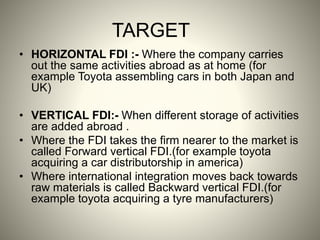 Foreign Direct Investment | PPT
