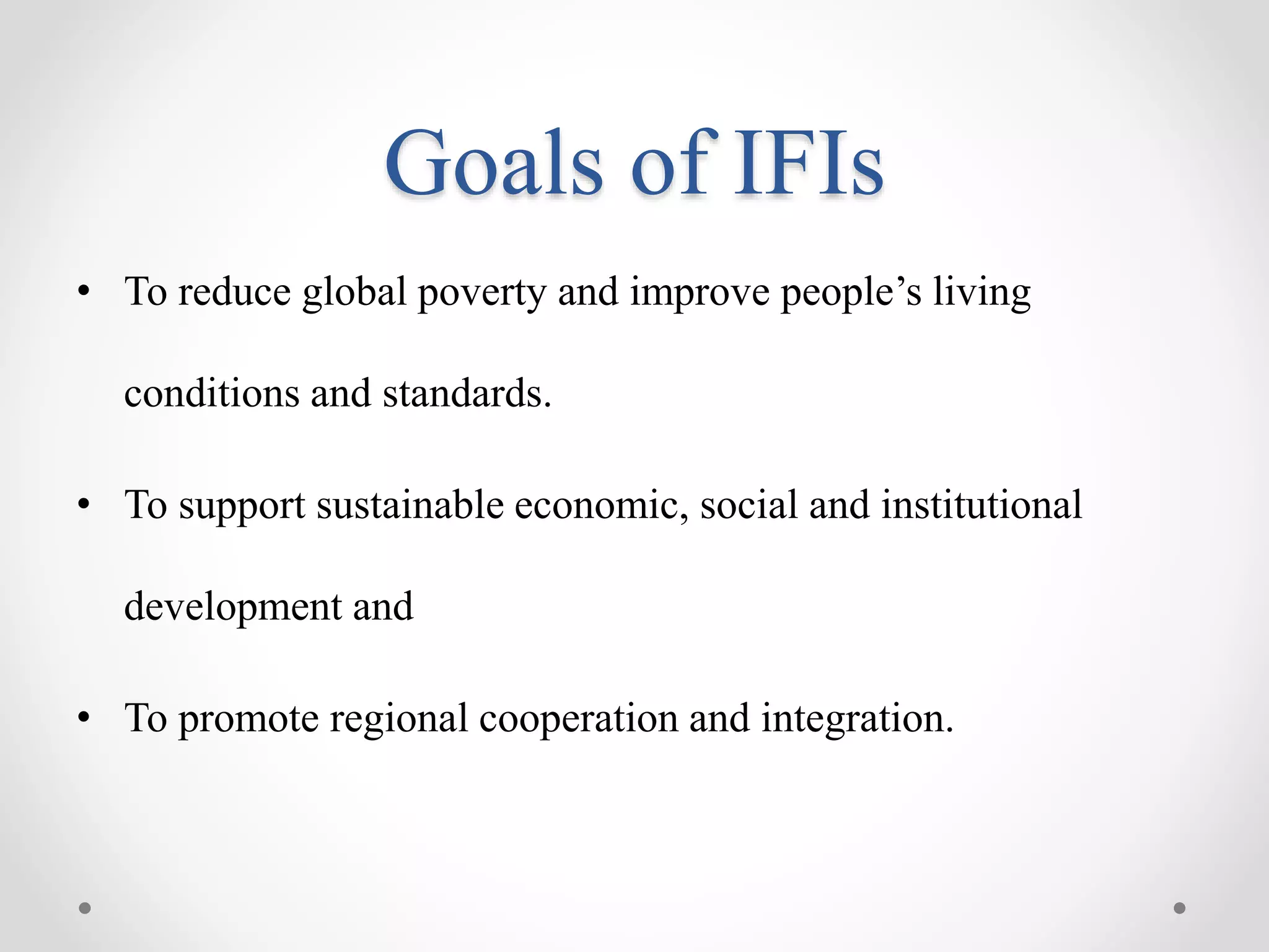 International financial institutions | PPTX