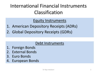 International Financial Instruments | PPTX