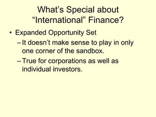 International Financial Management | PPTX