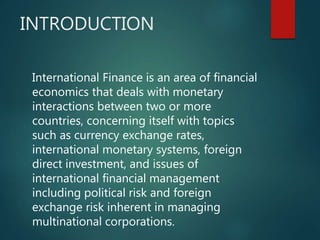 International financial management final | PPTX