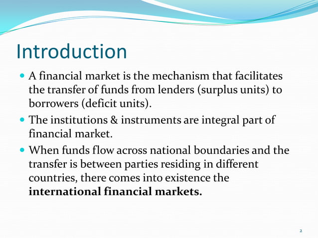 International financial market & instruments module 3 | PPTX | Stocks and Bonds | Personal Investing