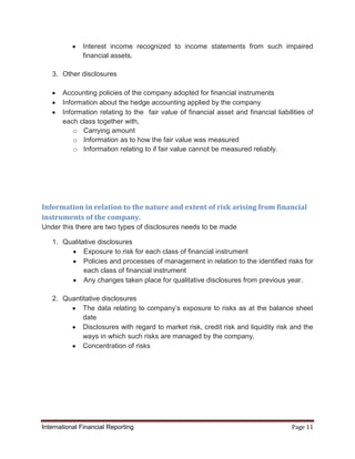 International financial reporting | PDF