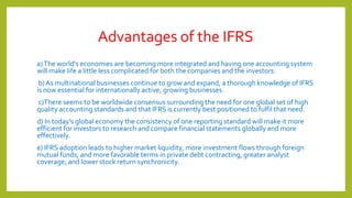 International financial reporting standards (ifrs) | PPTX