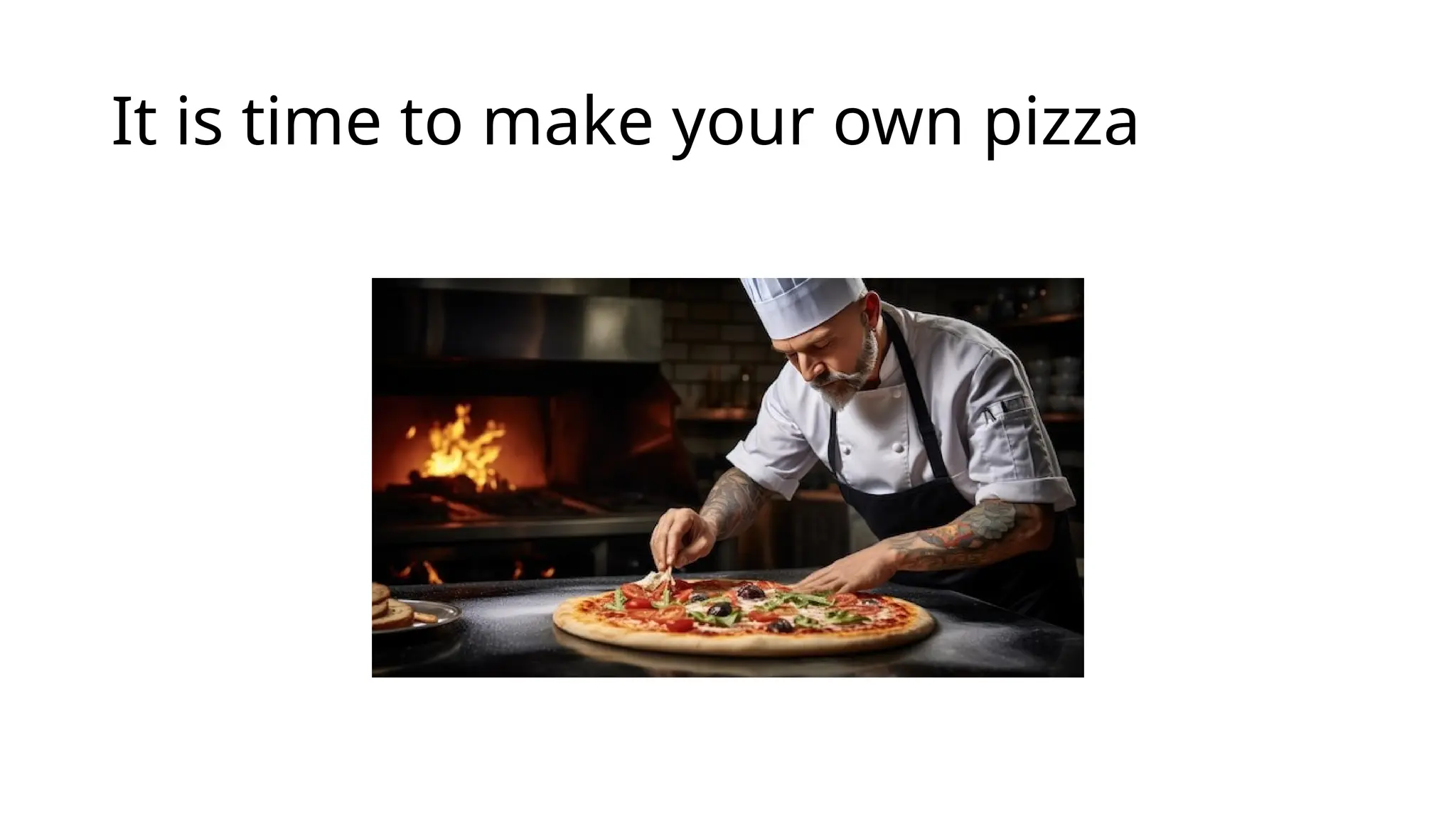 how to make a pizza. showing steps .pptx