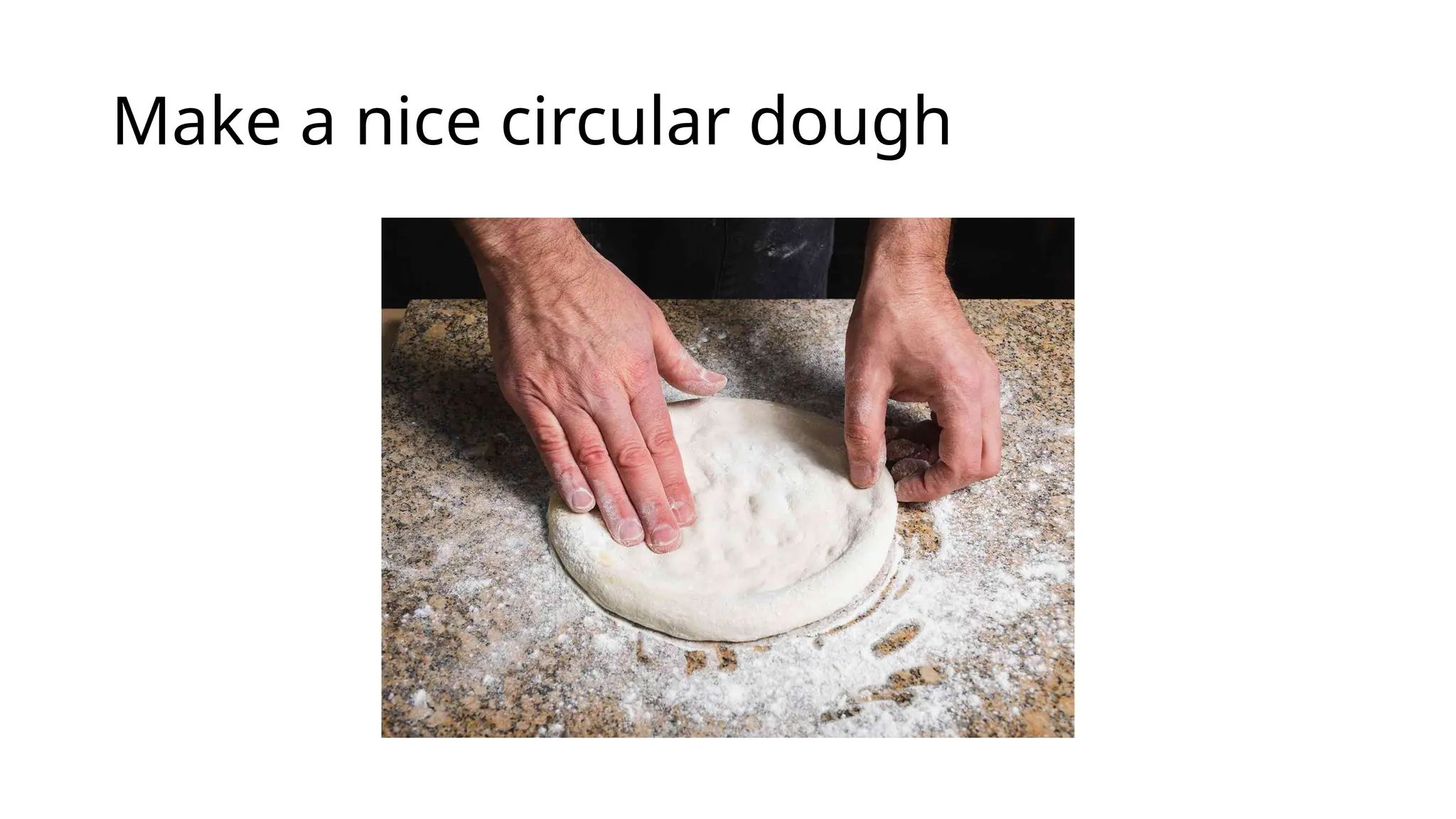 how to make a pizza. showing steps .pptx