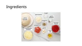 how to make a pizza. showing steps .pptx