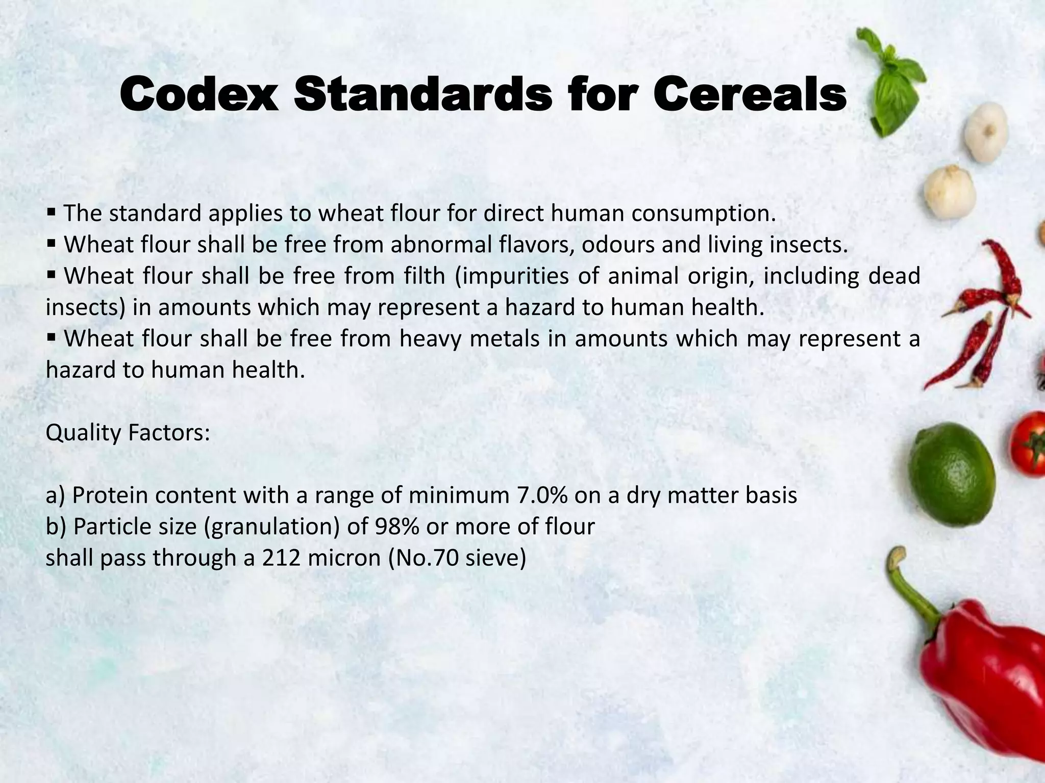 International food standards and regulation | PPTX